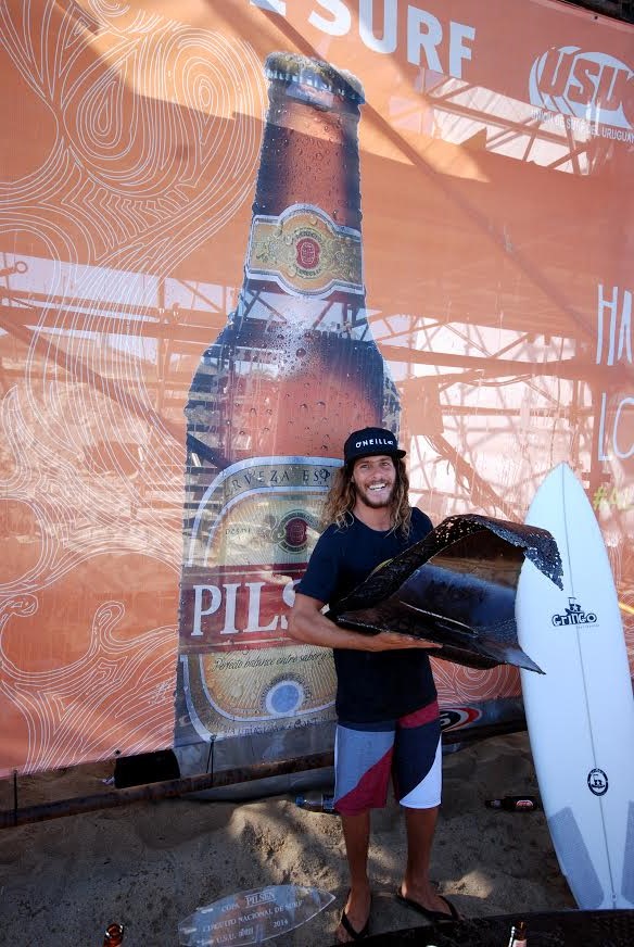 Sebastián Olarte se llevó la Copa Pilsen 2014 | Surfing Latino